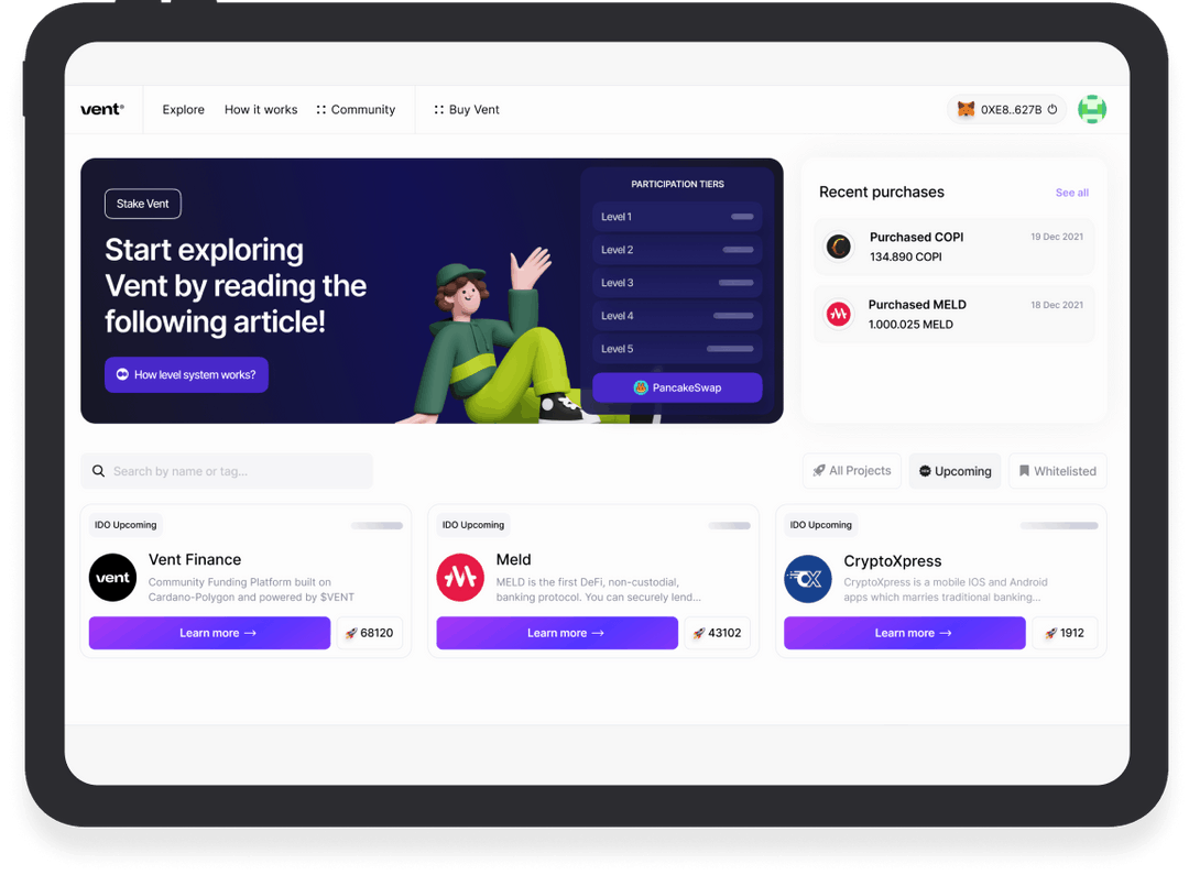 Vent - The Future of Funding